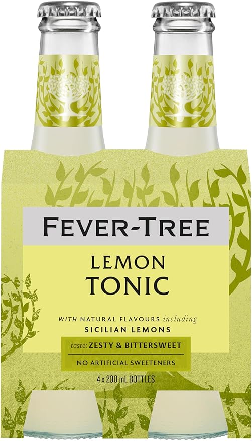 Fever-Tree Lemon Tonic: 200 mL x 4 bottles : Amazon.ca: Everything Else