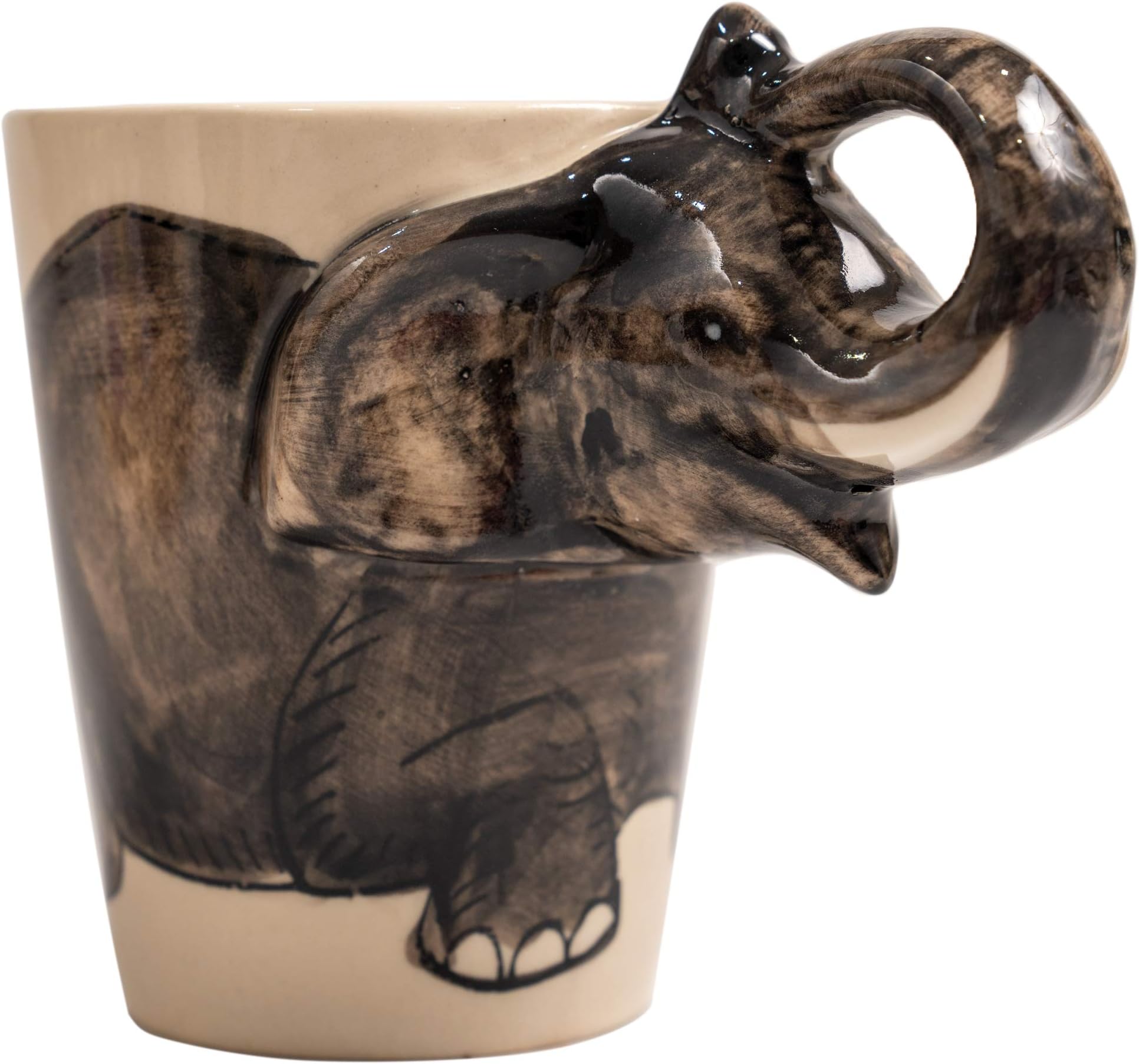 Amazon.com | Department 56 Animal Planet African Elephant Ink Blot ...