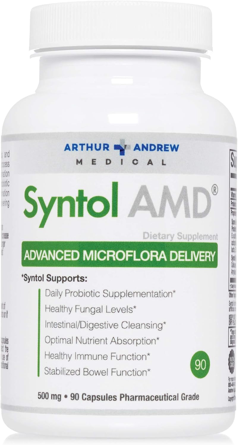 Arthur Andrew Medical Syntol AMD, Probiotic and Enzyme Blend for Yeast ...