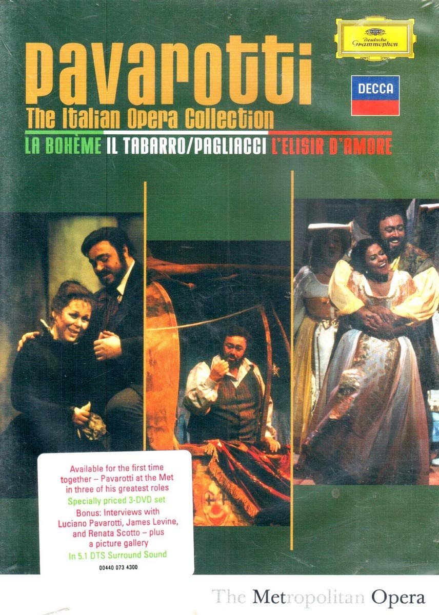 Pavarotti: The Italian Opera Collection [DVD] [2008]: Amazon.co.uk ...
