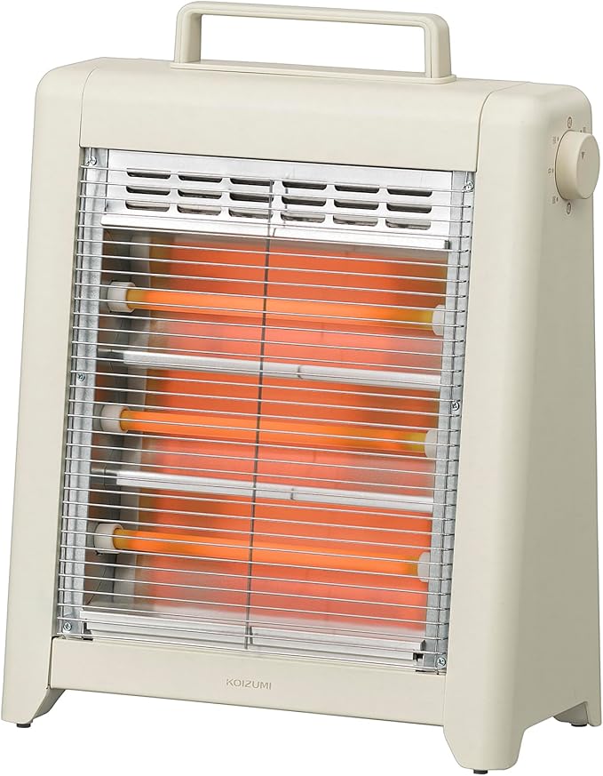 Amazon.co.jp: コイズミ 電気ストーブ 960/640/320W ベージュ KEH-0935/C : ホーム＆キッチン