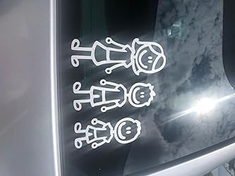 Amazon.com: (Set of 10) Family Car Decals Stickers Bundle : Automotive