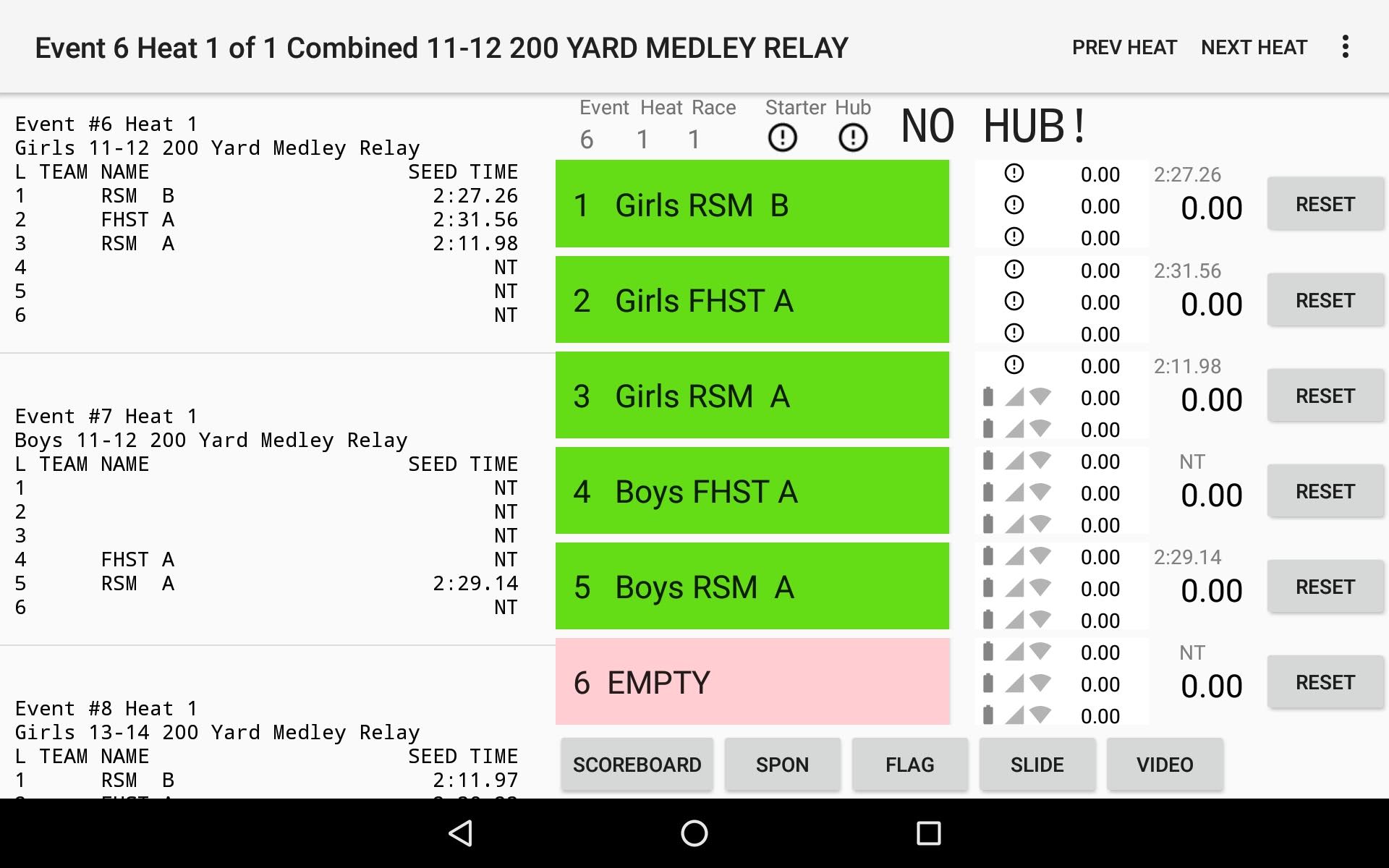 Time Drops Swim Timing Console - App on Amazon Appstore