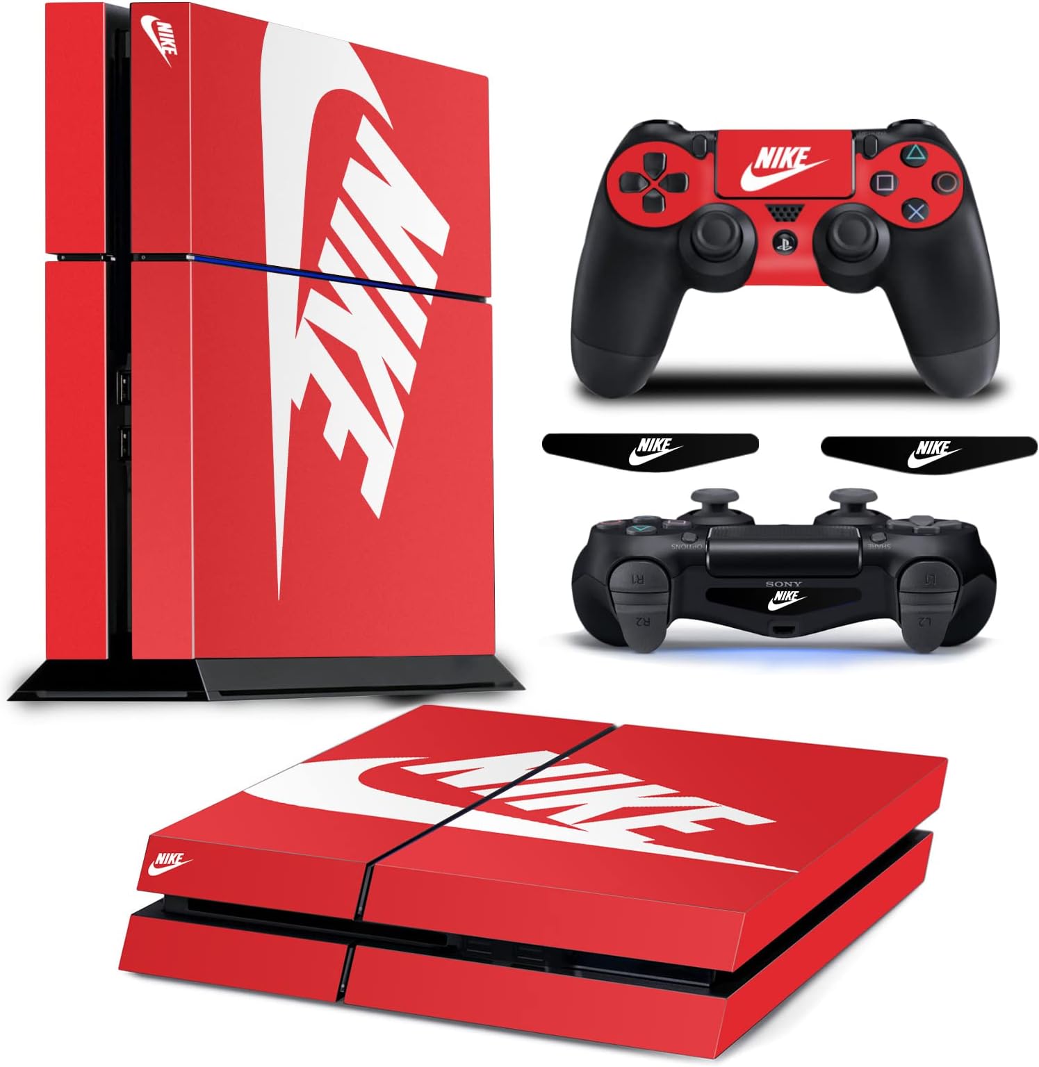 Amazon.com: PS4 Skin Console and Controllers, Vinyl Skin for ...