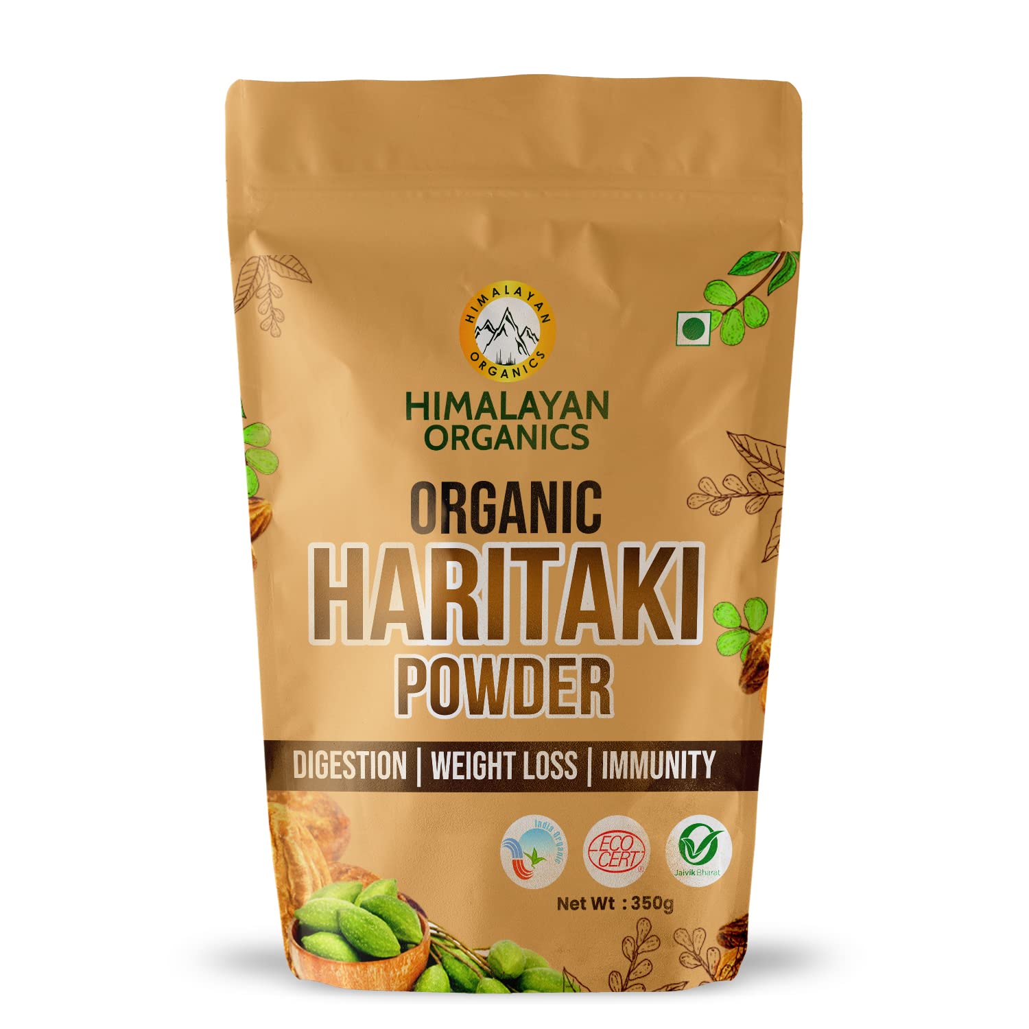 Buy Himalayan Organics Organic Haritaki/Harad Powder | Digestion ...