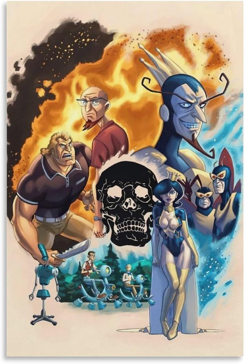 Amazon.com: XLWQDSF The Venture Bros Adult Animated Action Comedy ...