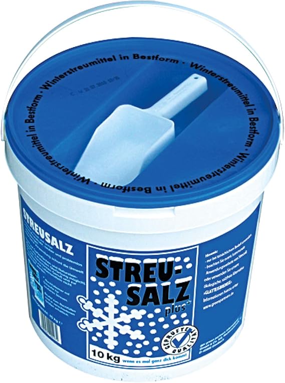 Esco Road Salt Winter 10 kg Defrosting Salt Against Snow and Ice I ...