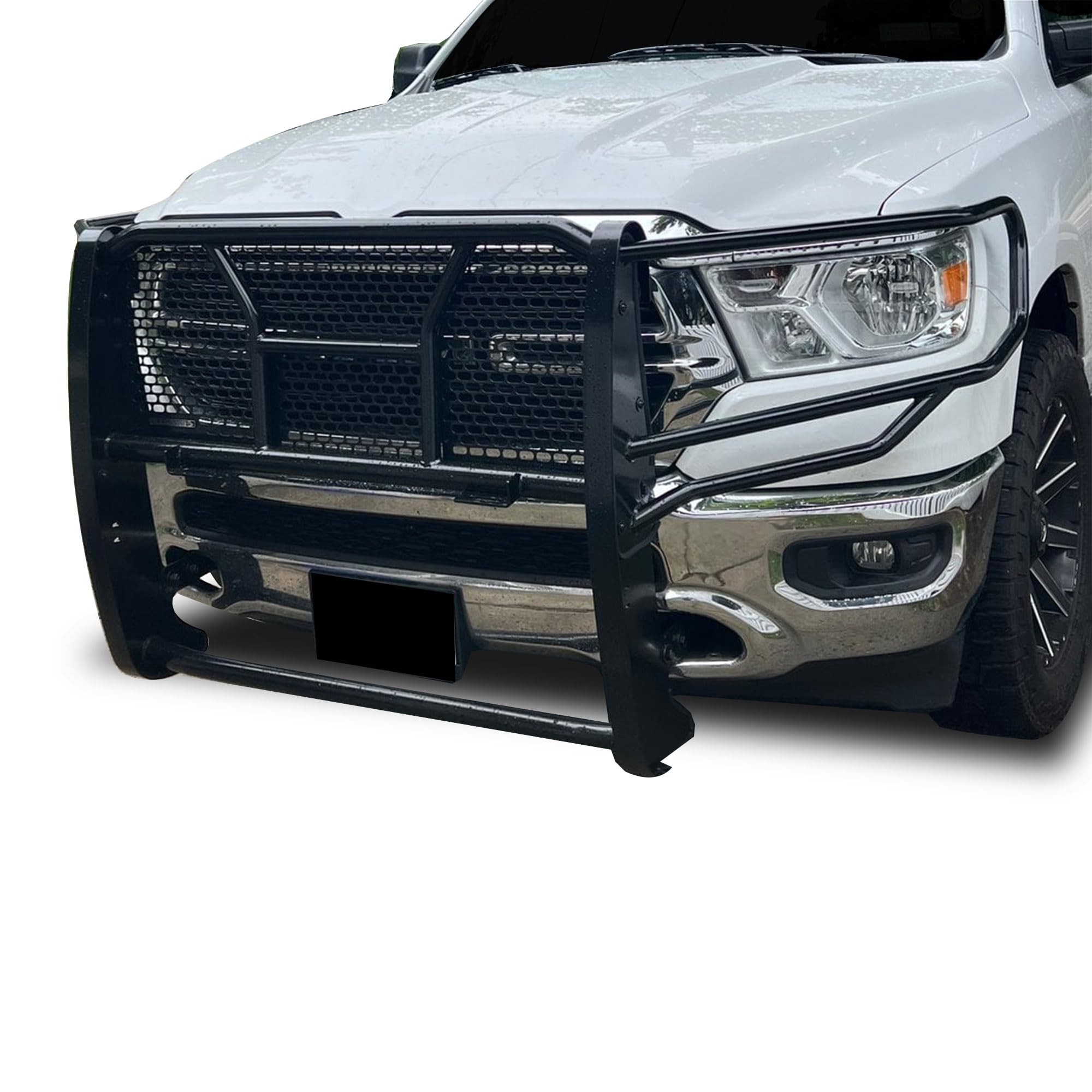 Heavy Duty Truck Guards Aries 1 1/2 Inch Polished Stainless Steel