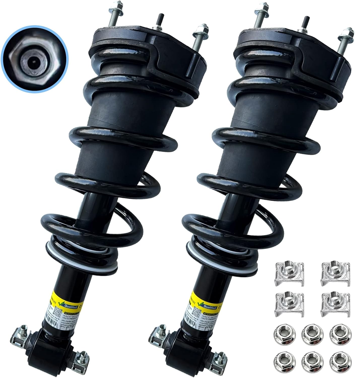 Amazon.com: 19353951 2PCS Front Shock Absorber Struts with Magnetic ...
