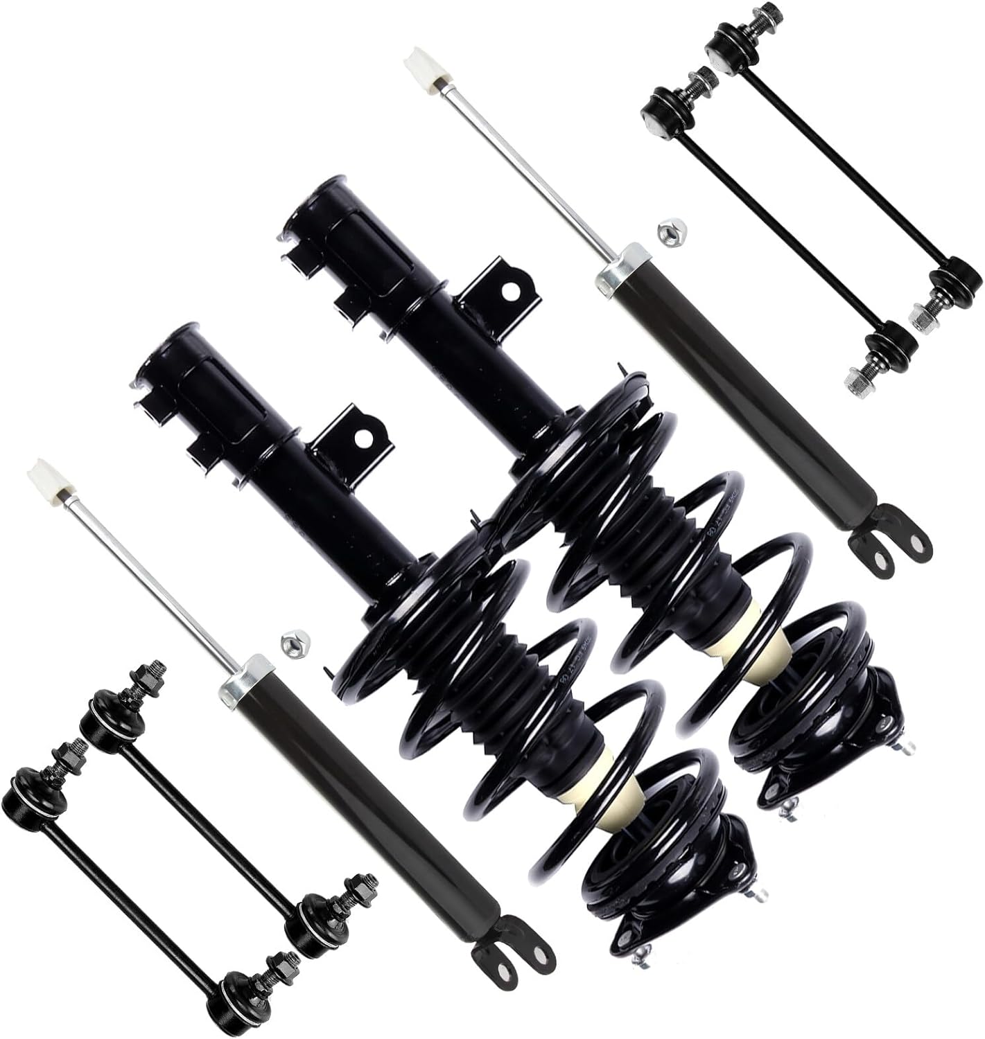 OCPTY Suspension Kits Complete Struts Assembly,Shock absorber ...