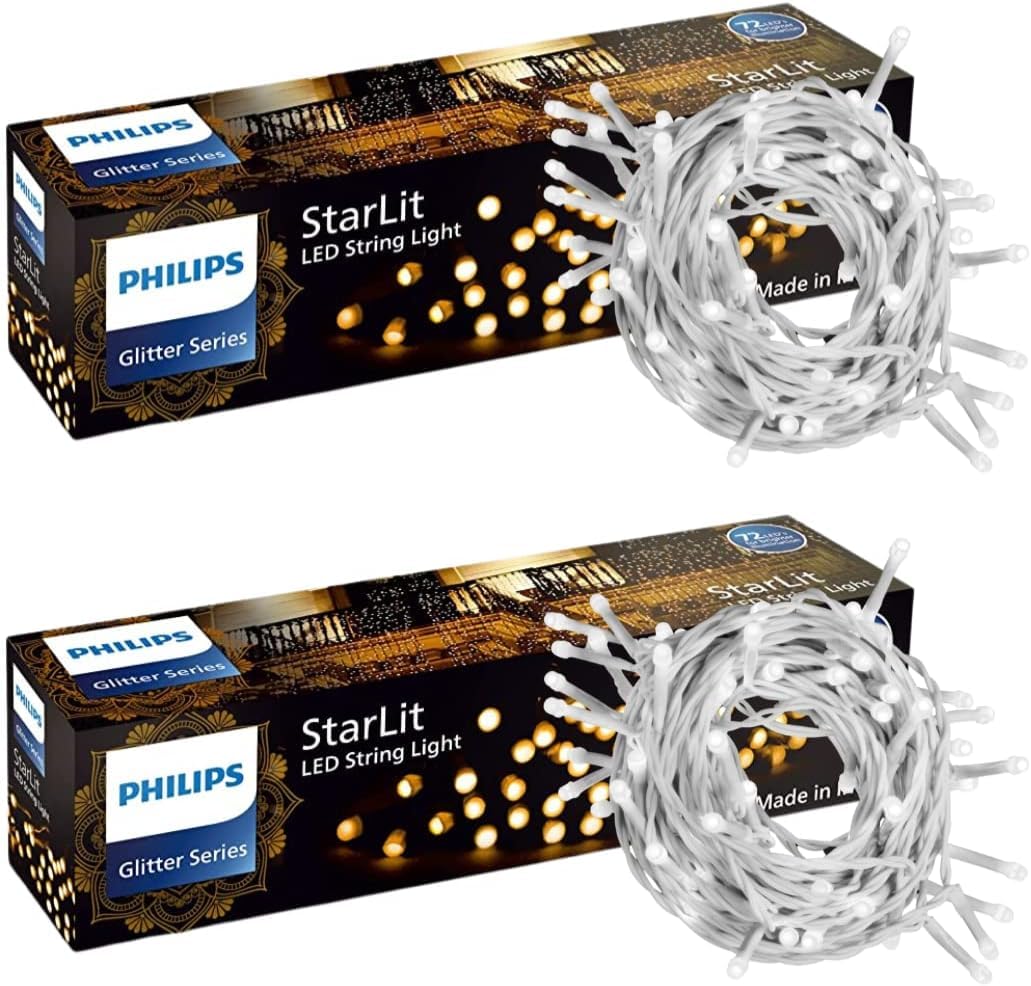 PHILIPS Starlit 12 Meter 72 LEDs String Light for Decoration | Festival ...