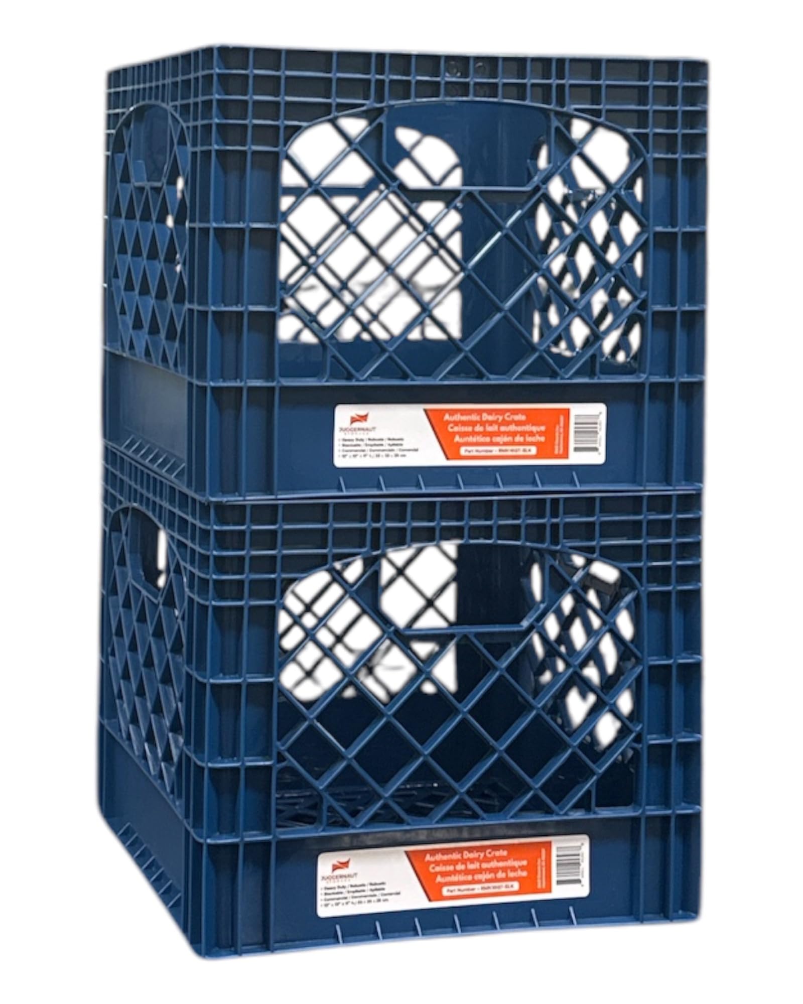 Amazon.com: Juggernaut Storage 2 Pack Crates for Office Storage and ...