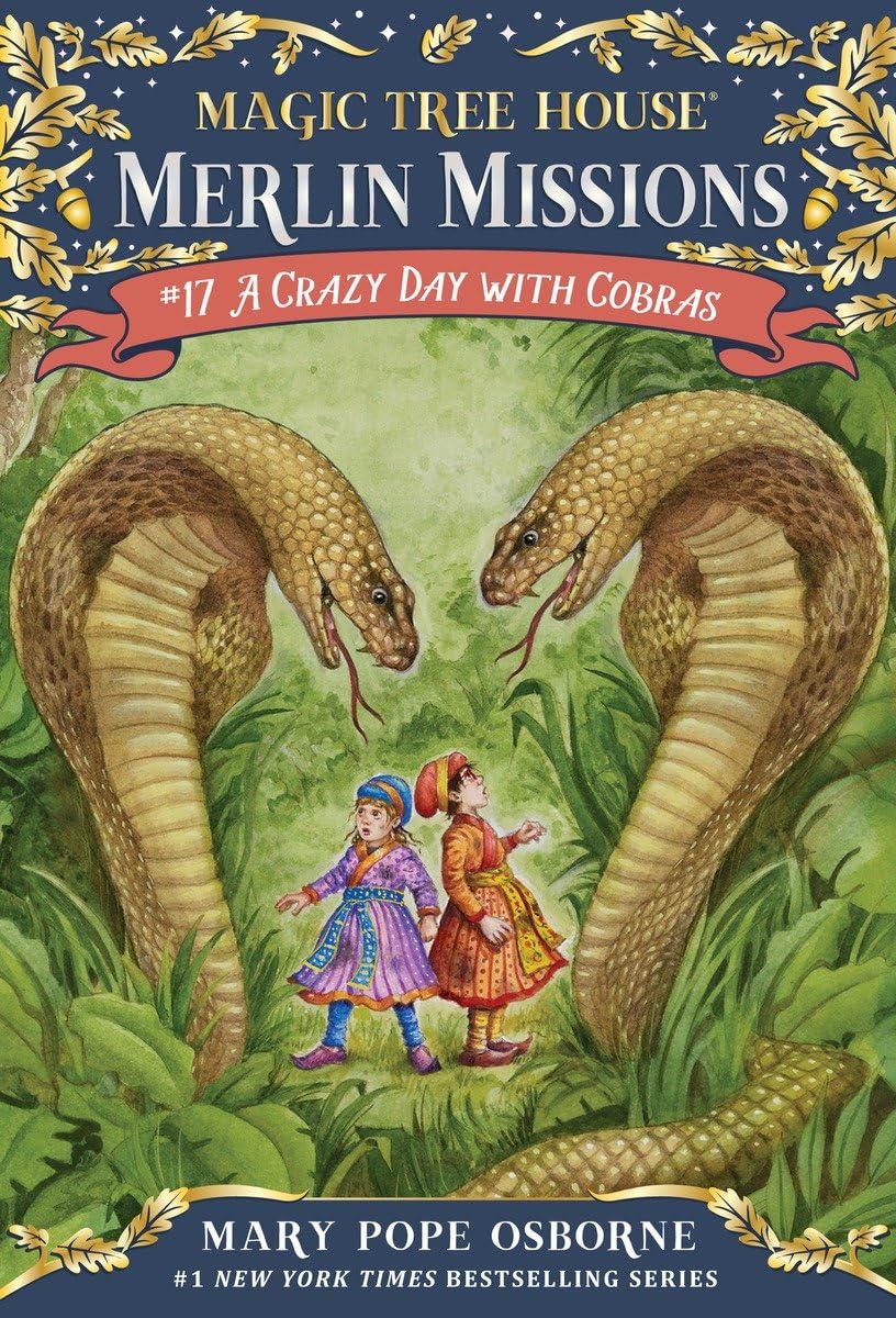 Amazon.com: A Crazy Day with Cobras (Magic Tree House Merlin Mission ...