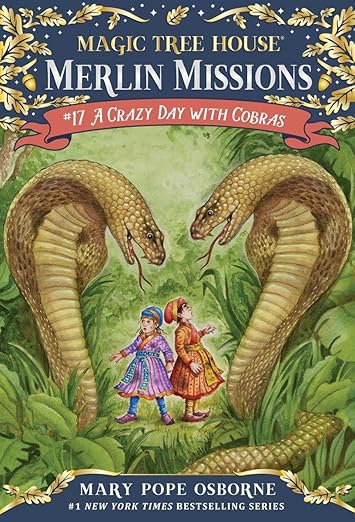 Amazon.com: A Crazy Day with Cobras (Magic Tree House Merlin Mission ...