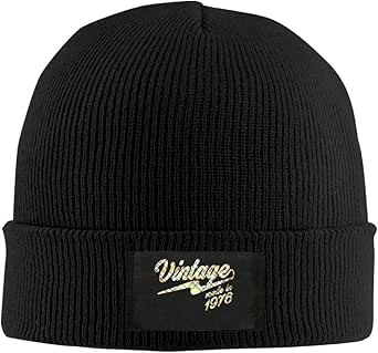 Vintage Made in 1976 40th Birthday Toboggan Hat Winter Hats Winter 2016 ...