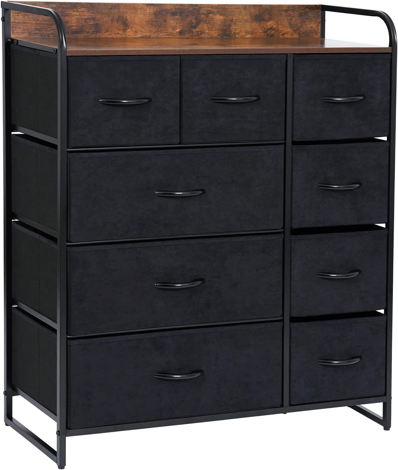 YITAHOME Chest of Drawer Bedroom with 10 Drawers Storage Unit Steel ...