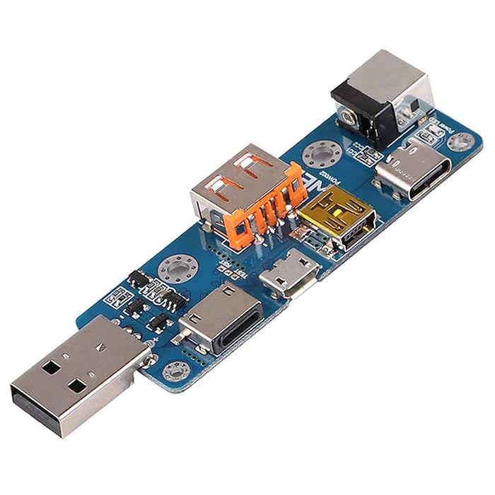 Buy Seamuing USB Tester Converter Board, 7 in 1 Multifunction USB ...