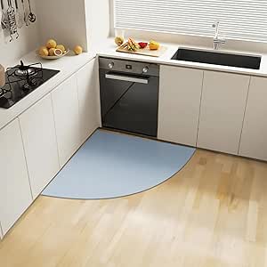 Amazon.com: Eanpet Triangle Kitchen Mat for Floor Quick Dry Kitchen ...