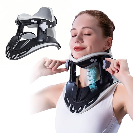 Amazon.com: ALPHAY Neck Stretcher Cervical Traction, Neck Braces for ...