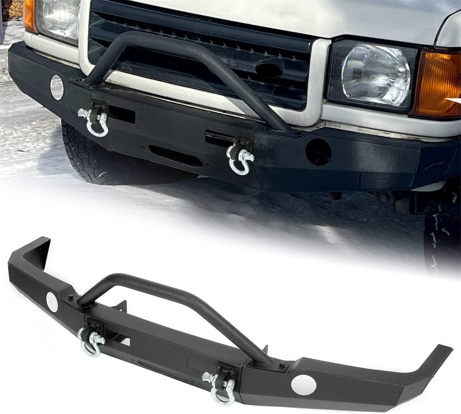 Amazon.com: TIOYAR Discovery Front Bumper Textured Compatible with 1999 ...