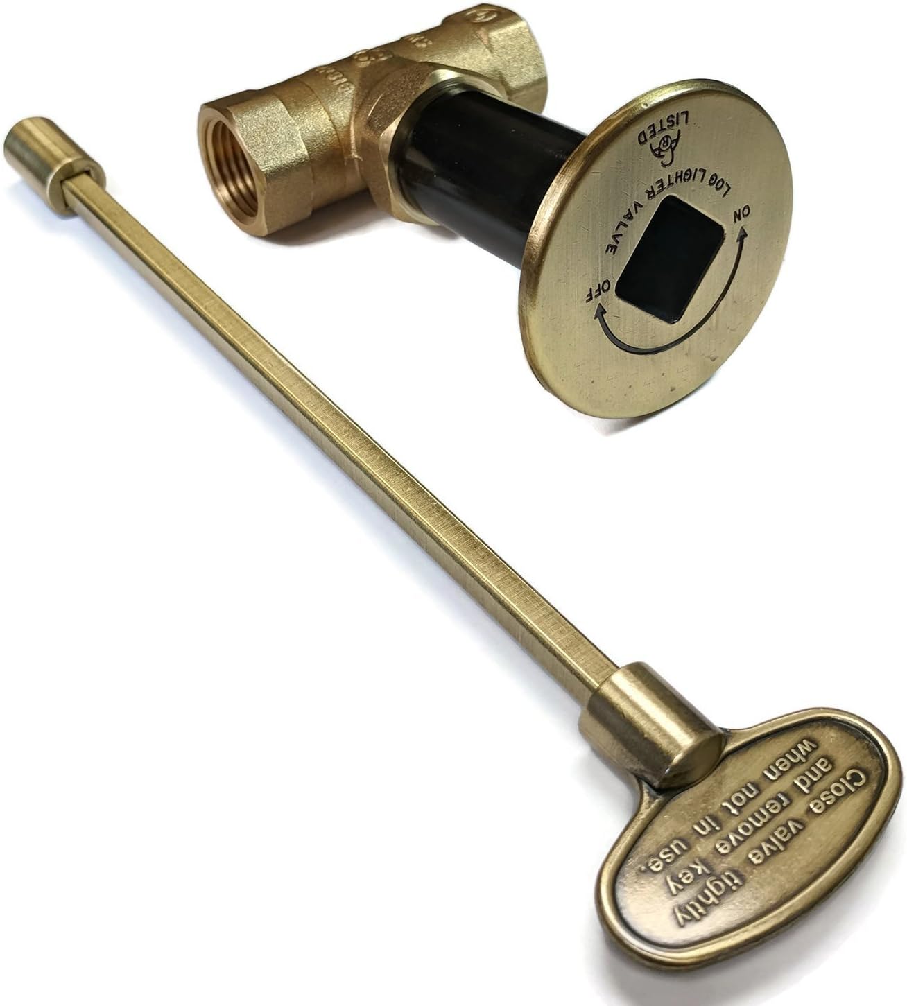 Amazon.com: Midwest Hearth Gas Fire Pit Key Valve Kit - 1/2" NPT ...