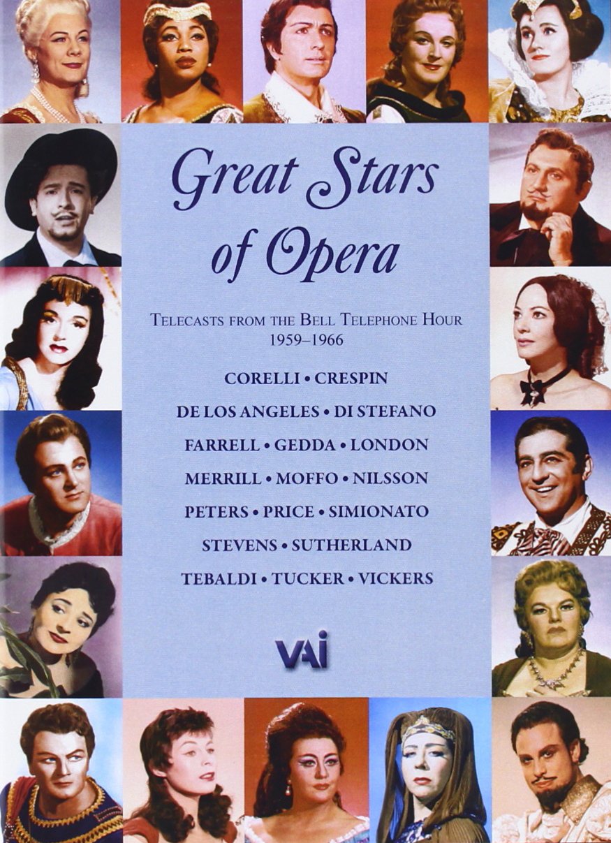 Amazon.com: Great Stars of Opera - Telecasts from the Bell Telephone ...