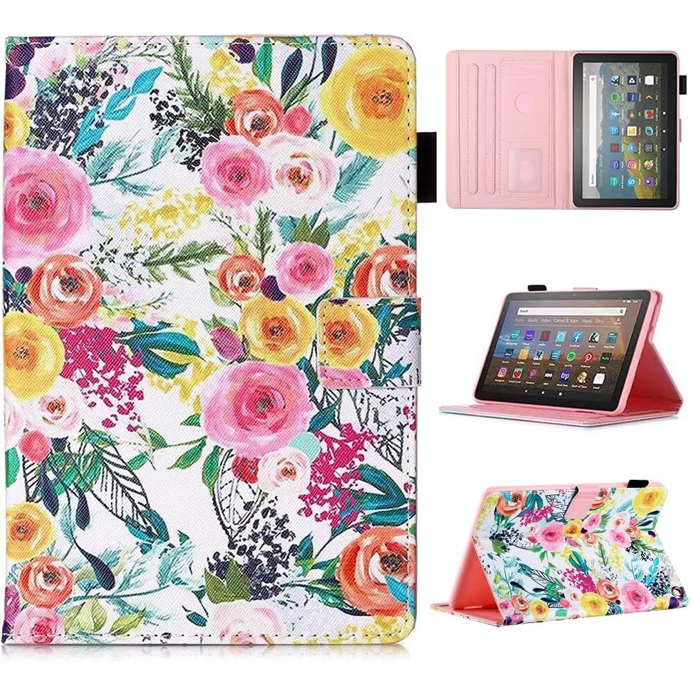 Amazon.com: MonsDirect for Fire HD 10 Tablet Case (2021 Release 11th ...