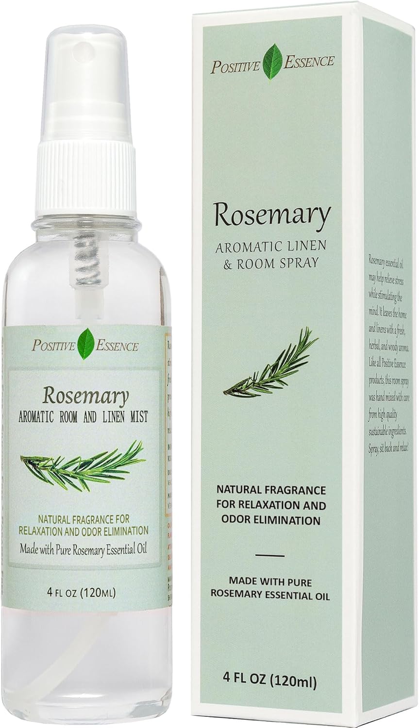 Amazon.com: Rosemary Linen & Room Spray, Natural Aromatic Spray Made ...