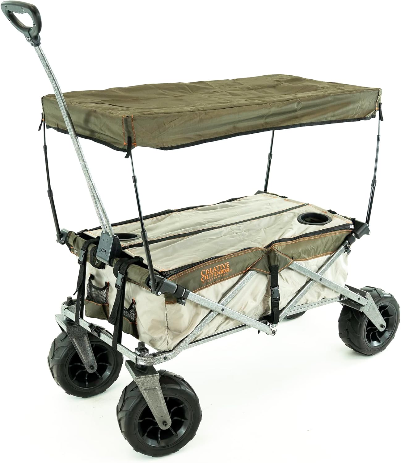 Amazon.com: Creative Outdoor Push Pull Stroller Wagon, Beach Hauler XXL ...