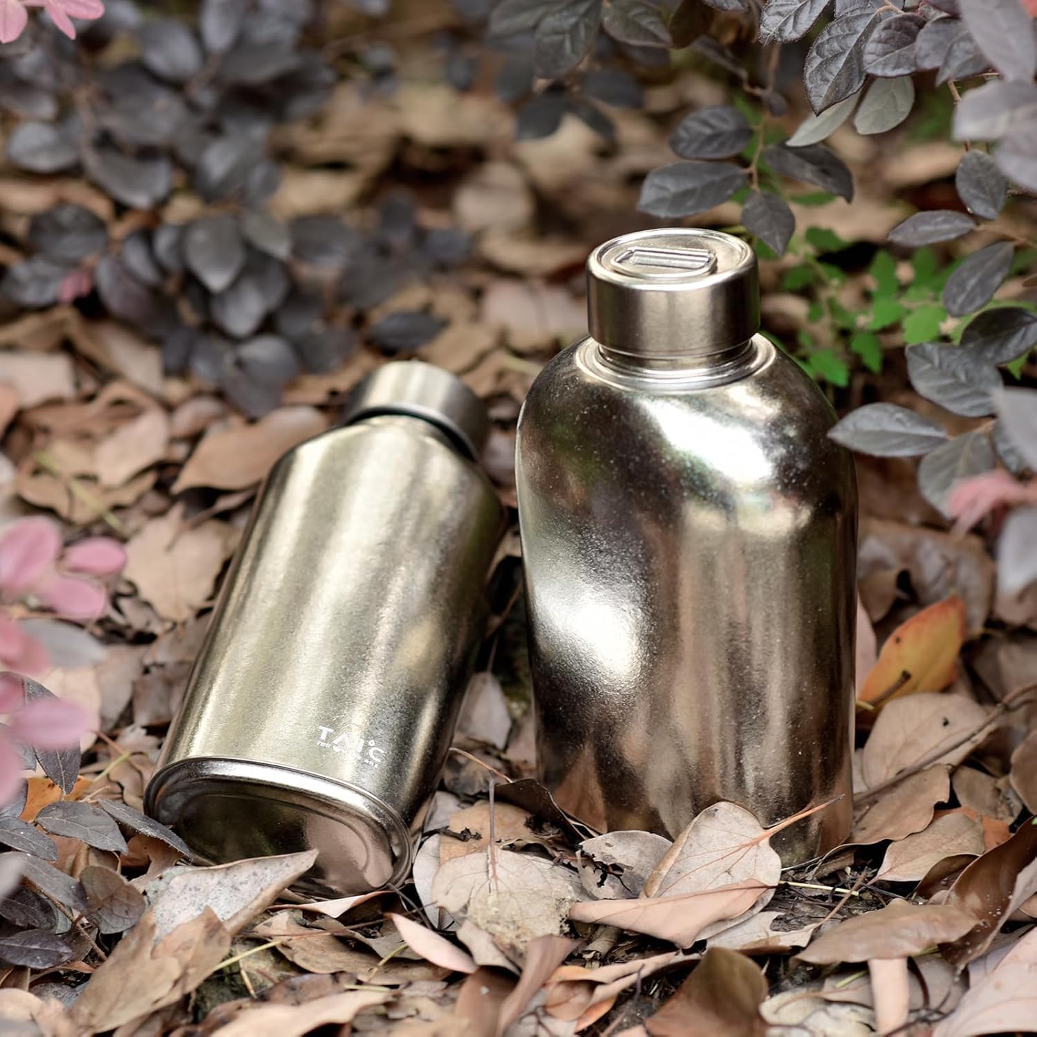 Amazon.co.jp: TAICチタンウォーターボトル スキットル 680/1000ml 単