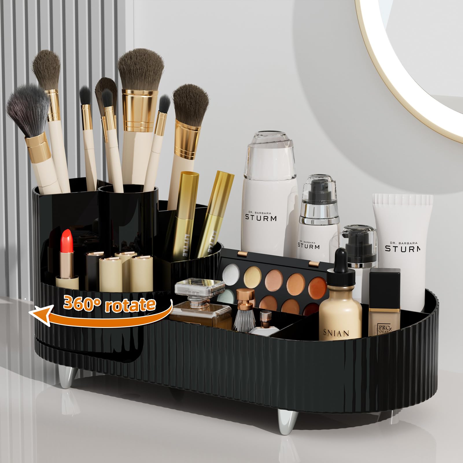 Amazon.com: VITVITI Makeup Organizer Countertop for Vanity, 360 ...