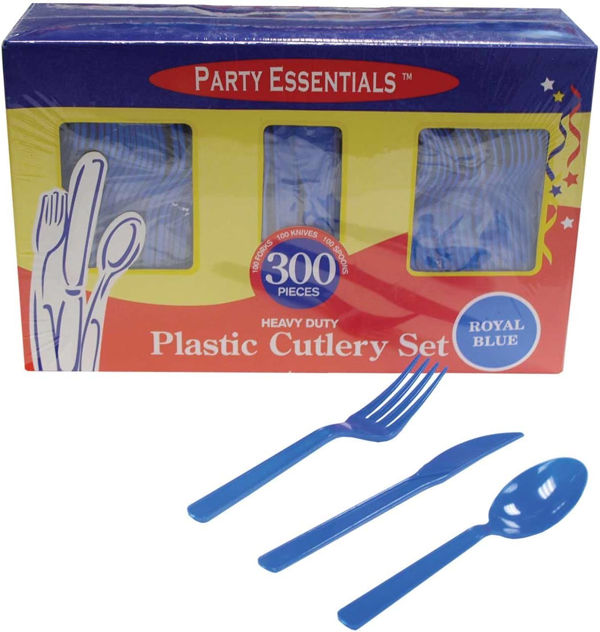 Amazon.com: Northwest Enterprises Heavy Duty Plastic Cutlery Box Set ...
