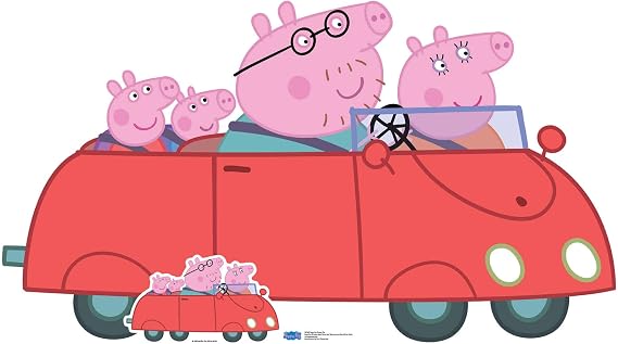 Peppa Pig Family Car (Peppa Pig) : Amazon.co.uk: Home & Kitchen
