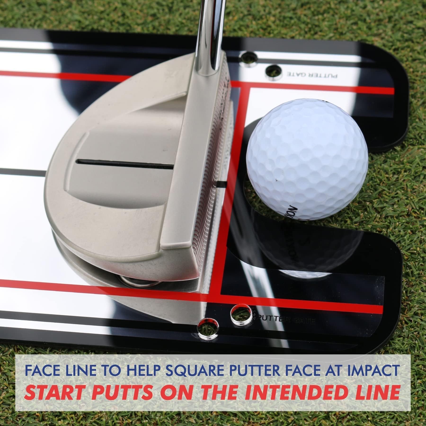Snapklik.com : Putting Alignment Mirror, Portable Practice Putting ...
