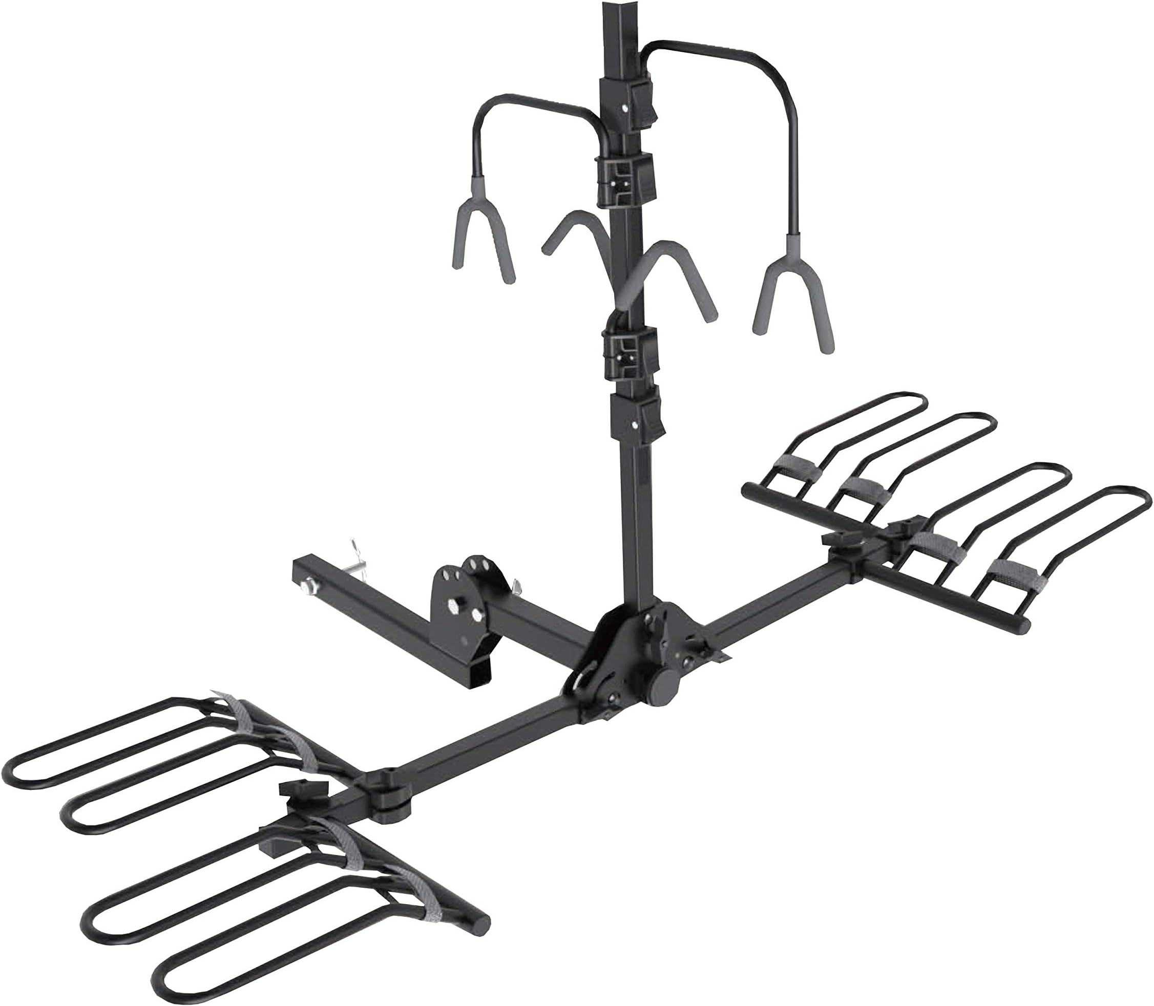 Enthuze Hitch Mounted 2 Bike Platform Rack : Amazon.ca: Sports & Outdoors