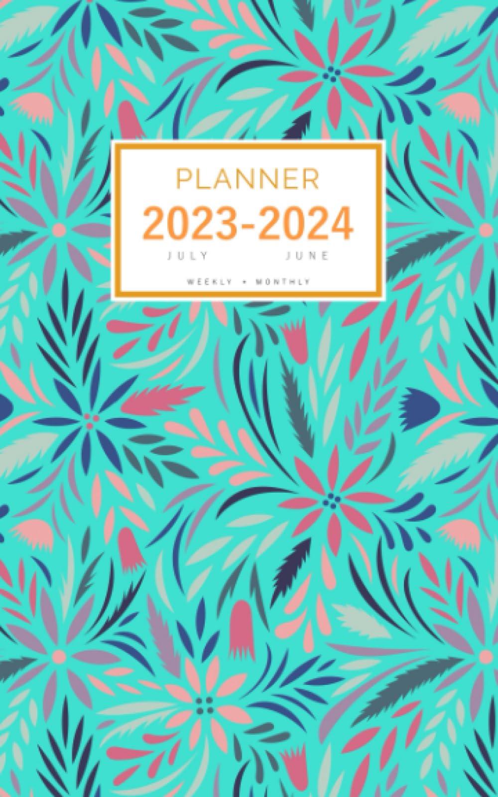 Planner July 2023-2024 June: 5x8 Weekly and Monthly Organizer Small ...