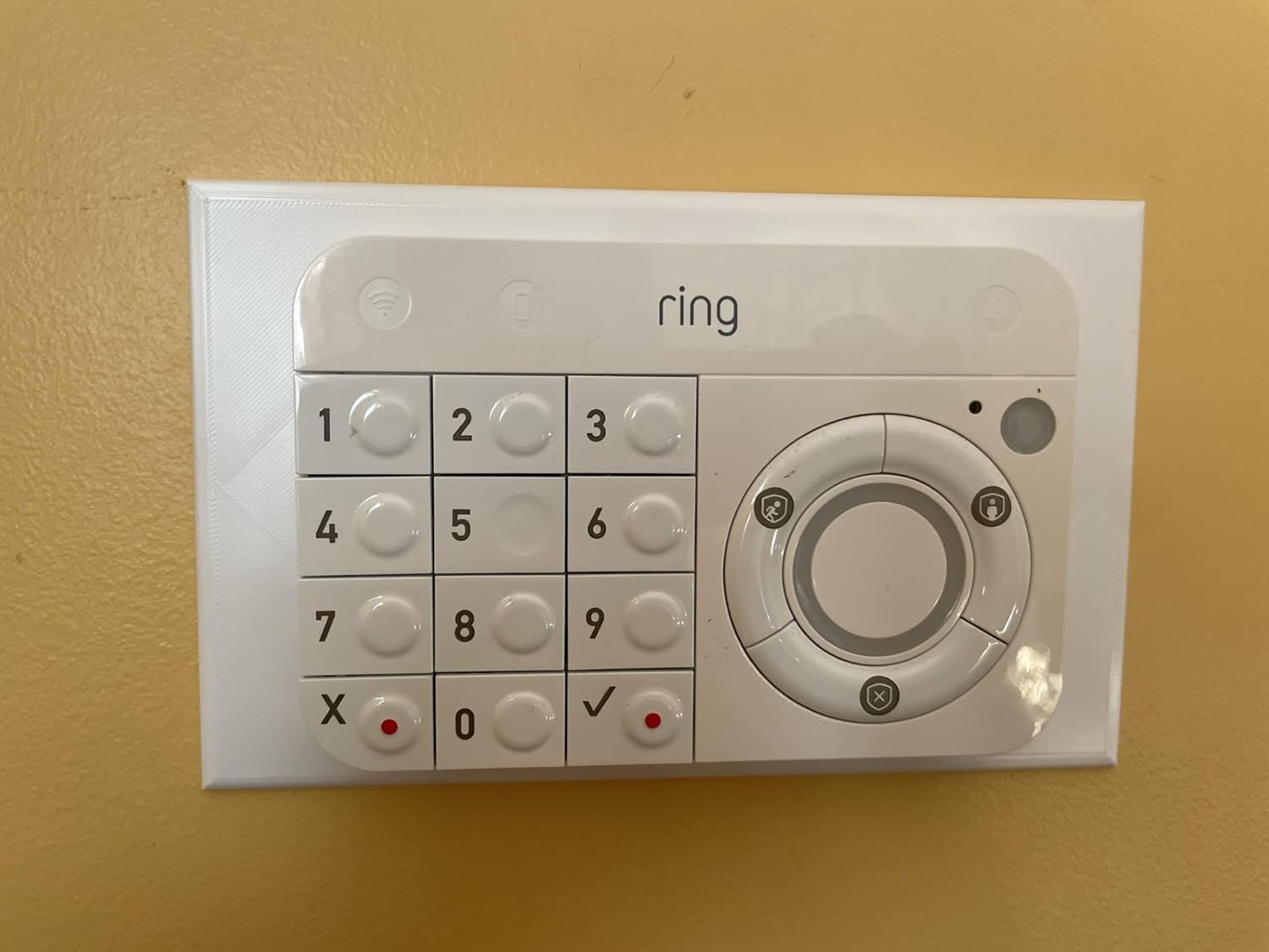 Amazon.com: Wall Mount Plate for Ring Alarm Keypad (1st Gen) - 3D ...