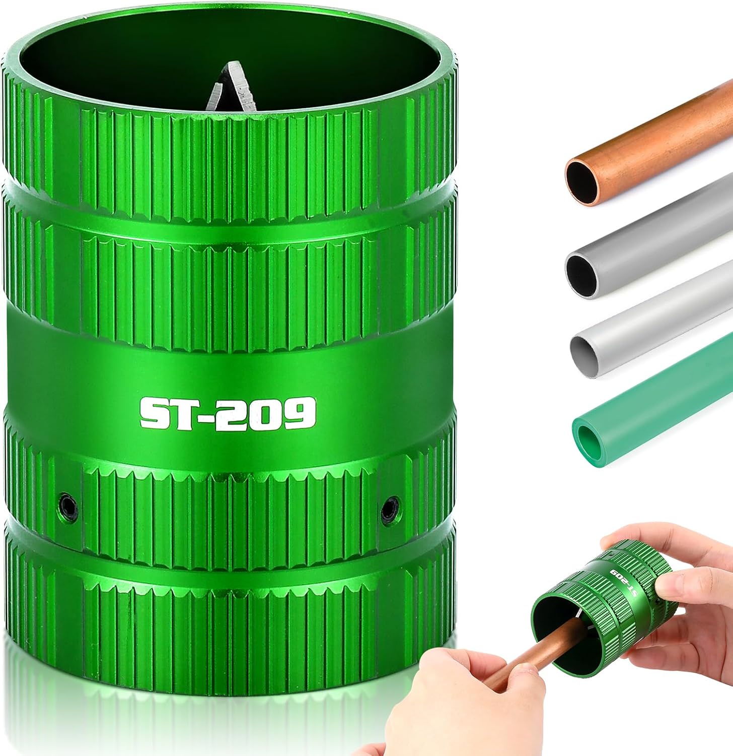 Amazon.com: Antstone Pipe Reamer Tool 1/4” to 1-5/8” O.D. Inner/Outer ...