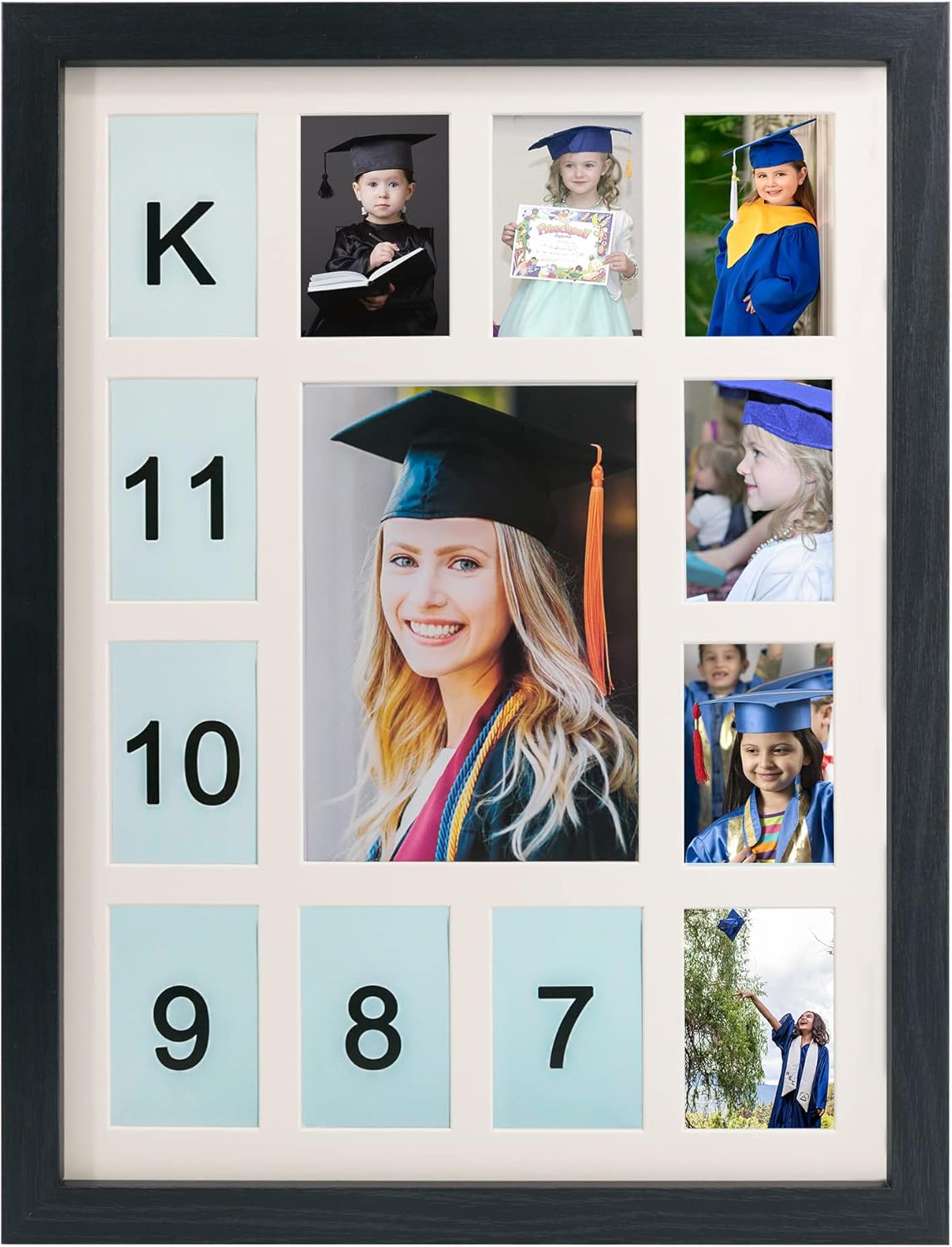 GMFrames School Days Photo Frame K-12 School Years Picture Frame ...