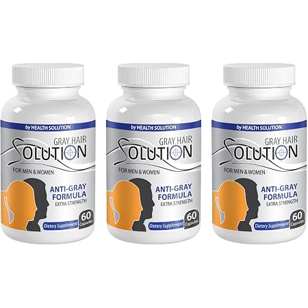 Amazon.com: Organic Biotin Vitamins - Gray Hair Solution for Men and ...