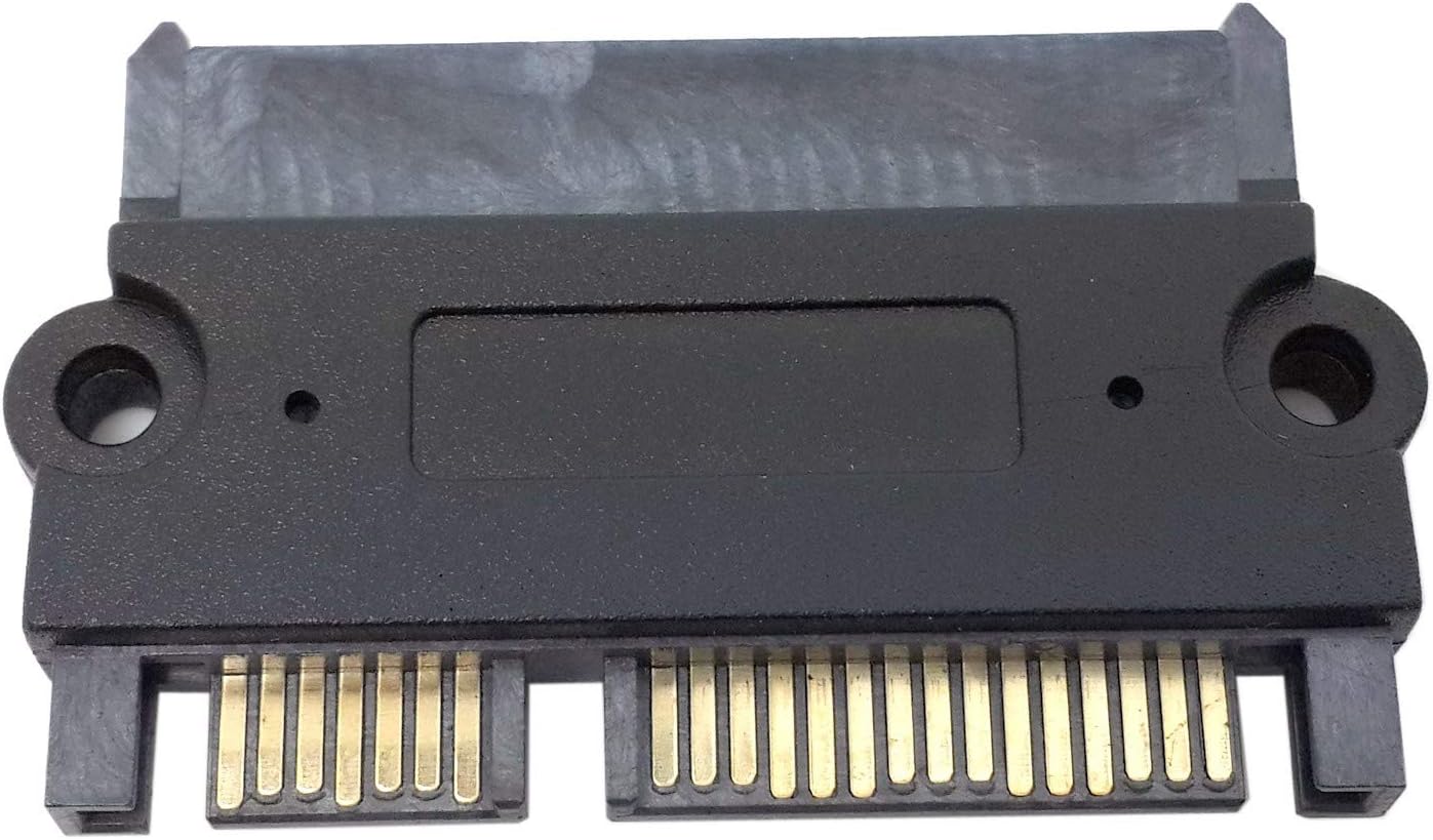 CY 3.5" 2.5inch SATA 22Pin 7+15 Male to SATA 22P 7+15 Female Extension ...