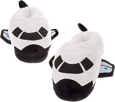 Amazon.com | Silver Lilly Space Shuttle Slippers - Plush Spaceship ...