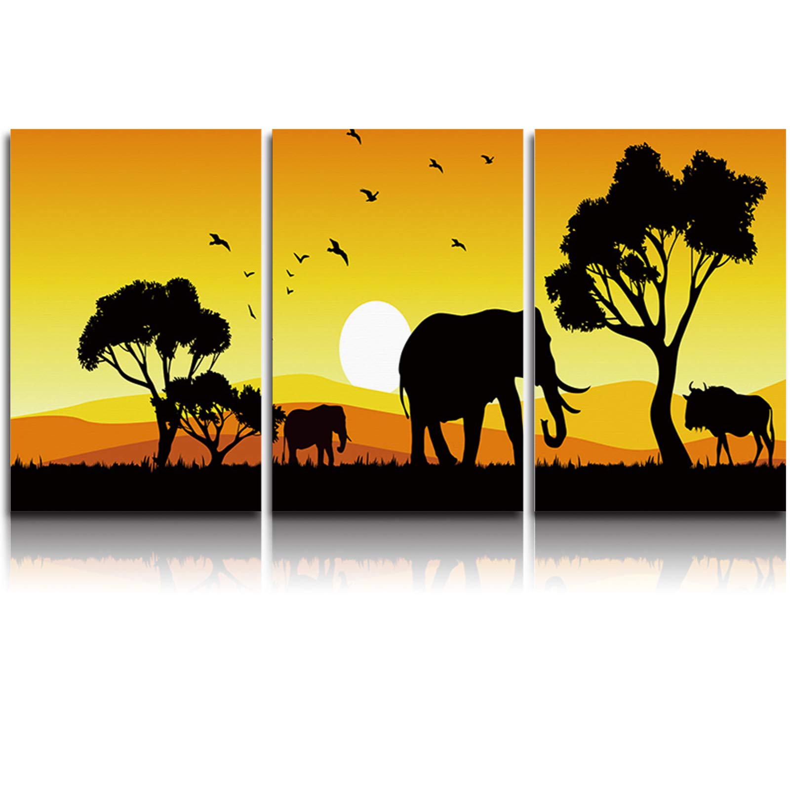 African Sunset Landscape
