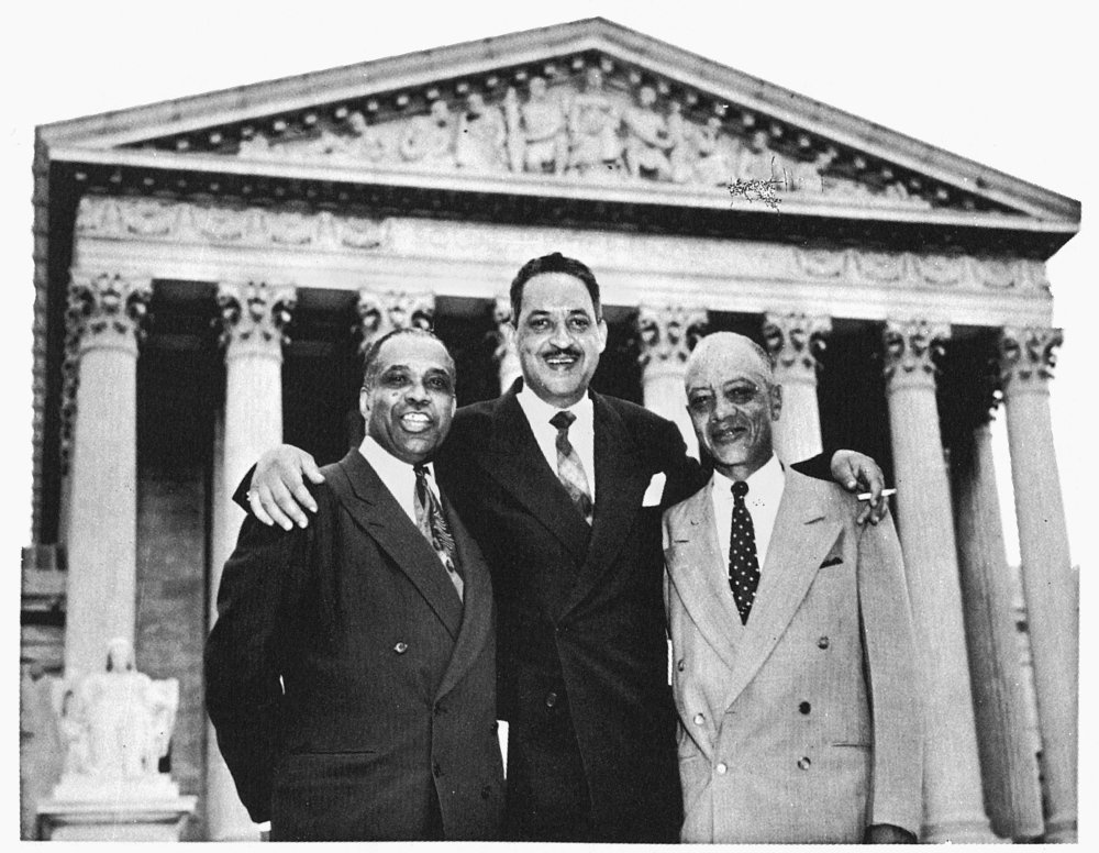 Naacp Attorneys 1954 Nleft To Right Naacp Attorneys George EC Hayes ...