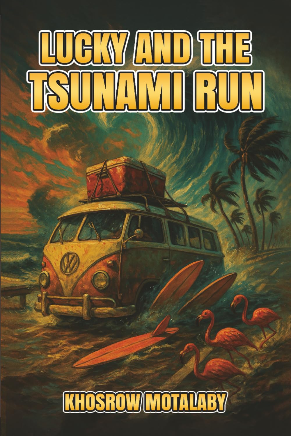 Lucky and the Tsunami Run : Motalaby, Khosrow: Amazon.com.au: Books