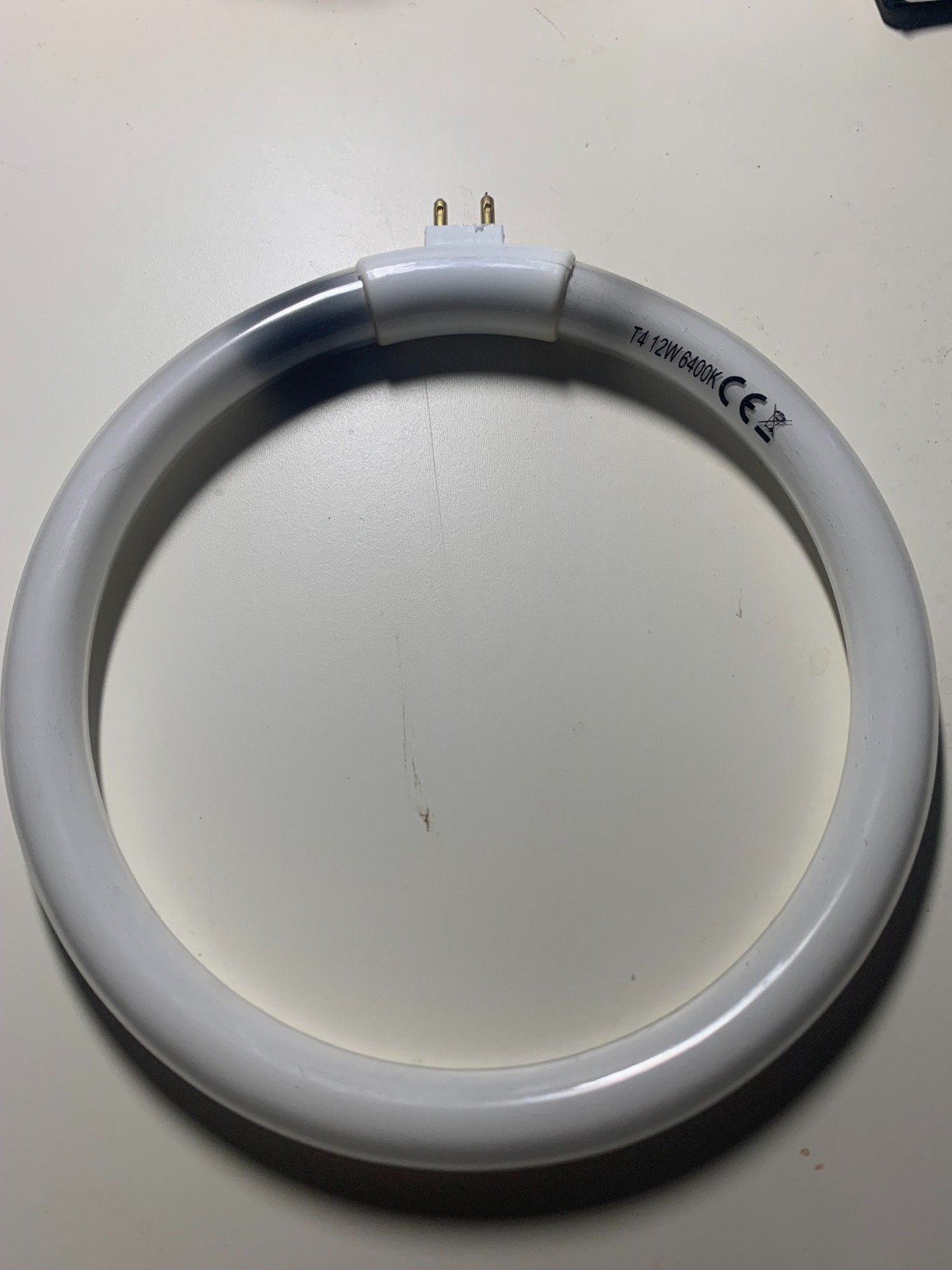 5.5 Inch 4 Pin T4 12W Circular Fluorescent Bulb Replacement for Conair ...