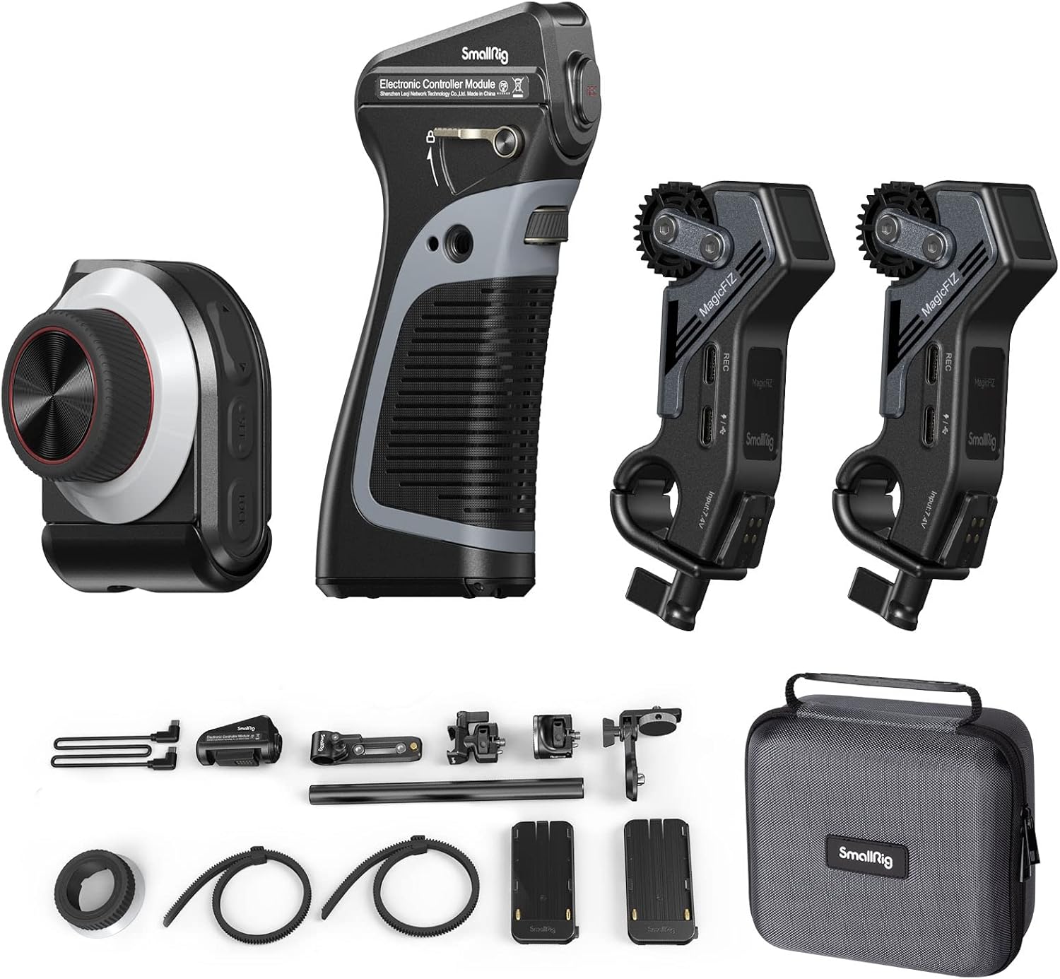 SMALLRIG MagicFIZ Wireless Follow Focus Two Motor Kit with Handwheel ...