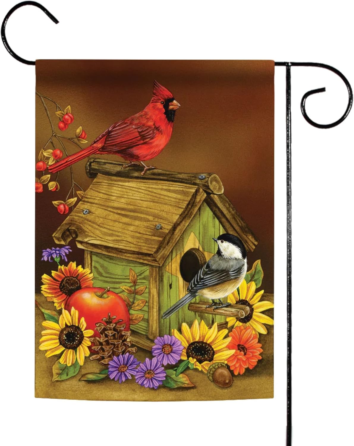 Amazon.com : Toland Home Garden 111221 Autumn Melody Fall Flag 12x18 ...