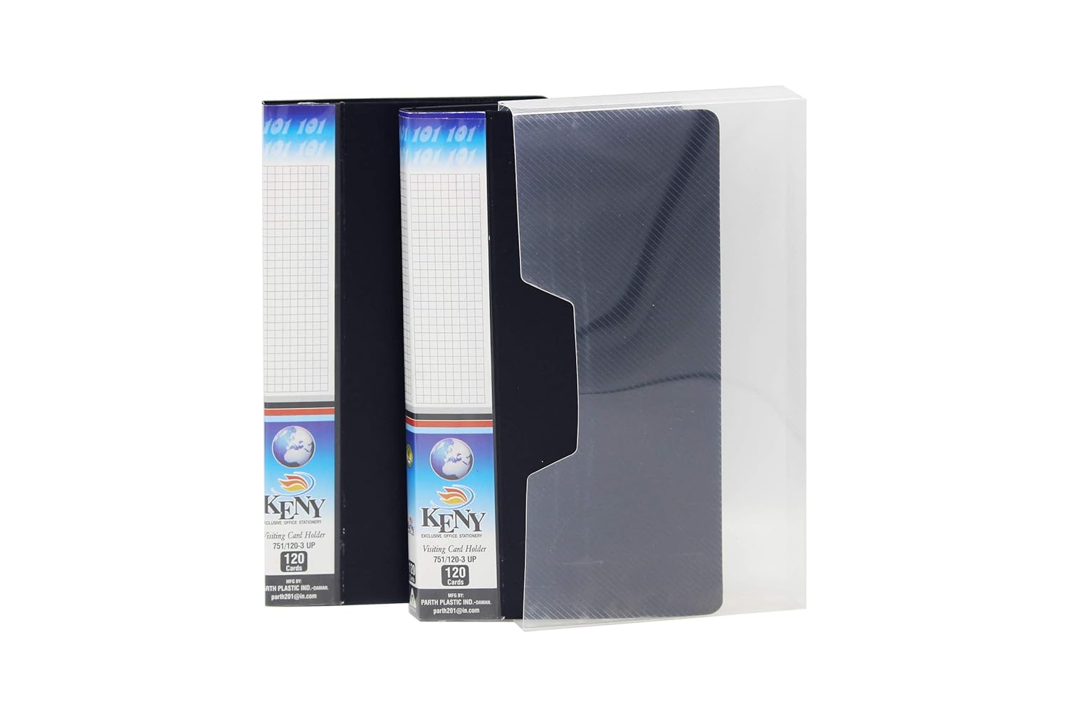 Keny Business Card Folder | Visiting/Name Card Organizer | 4 Cards Size ...