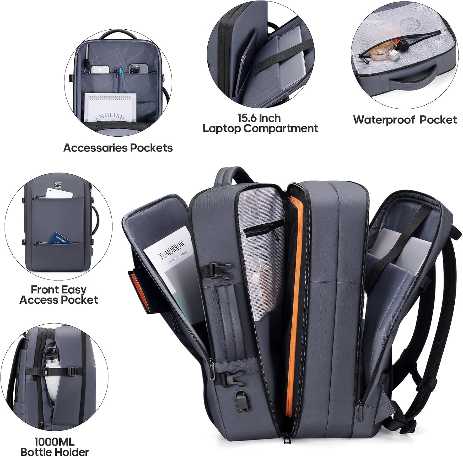 ایگرد | قیمت و خرید Bagsure Carry On Backpack, 40L Flight Approved ...